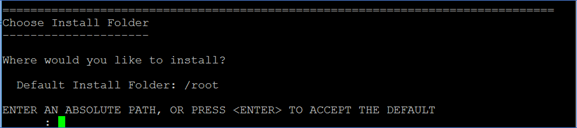 Installing the Transporter from the Command Line on Unix